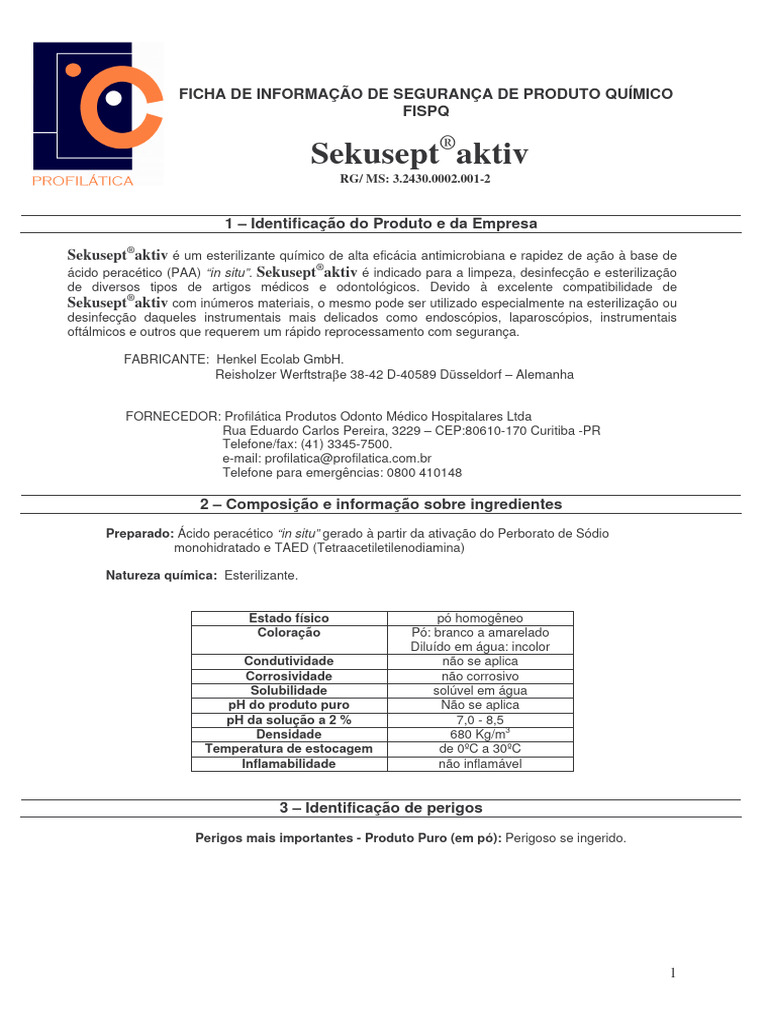 Sekusept Aktiv | PDF