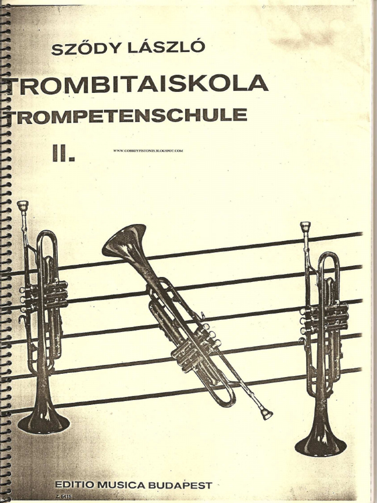 Szody Laszlo - Trompetenschule II | PDF