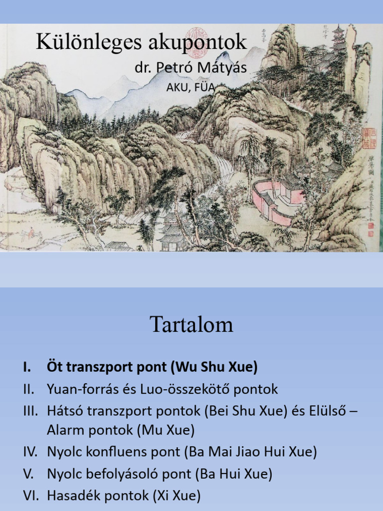 Különleges Pontok | PDF