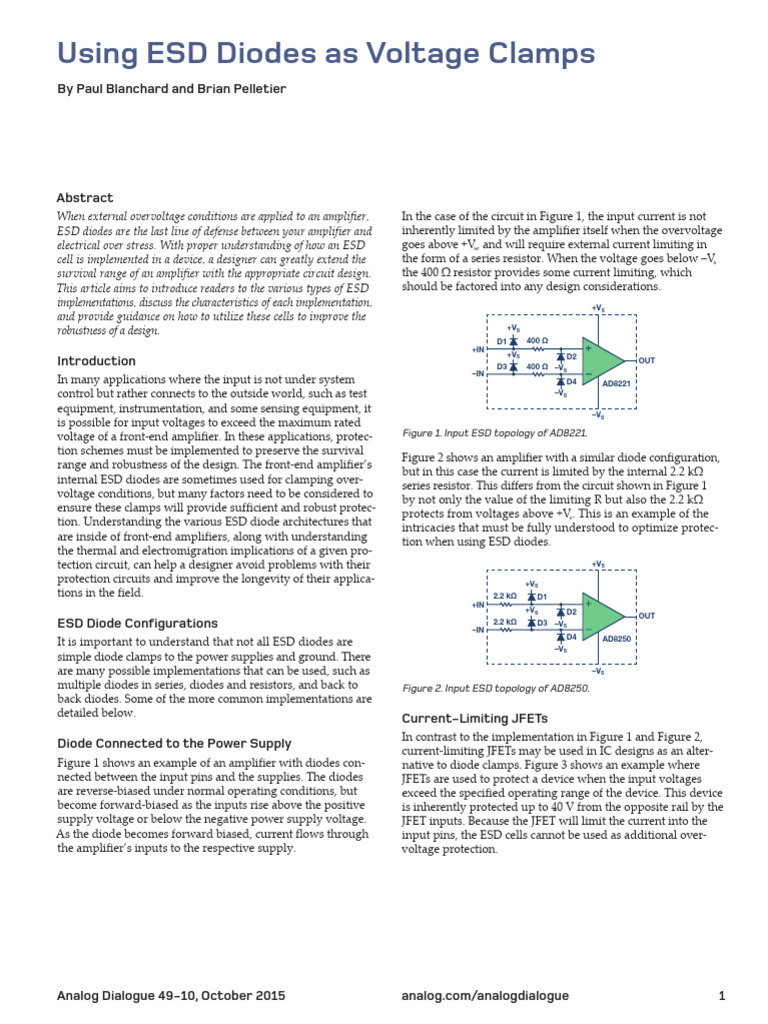 esd-diodes-as-voltage-clamps | PDF