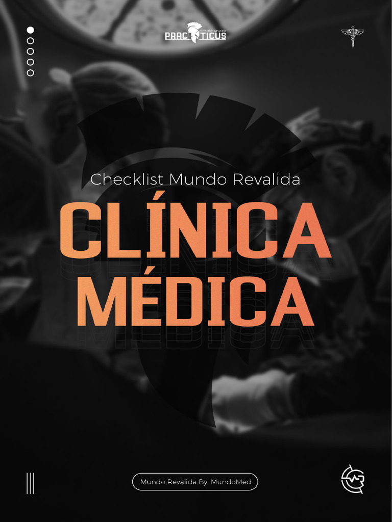 CHECKLIST - Clinica Médica - Mundo Revalida - PRATICUS | PDF | Anemia | Causas de morte