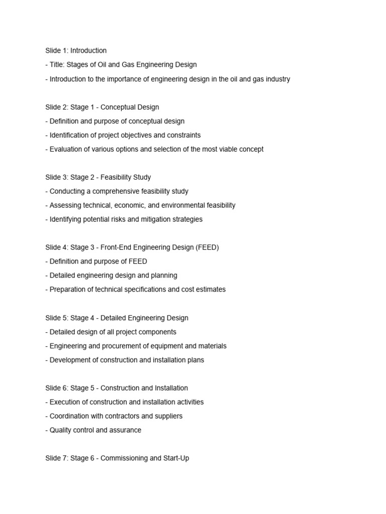 Stages of Engineering Design | PDF