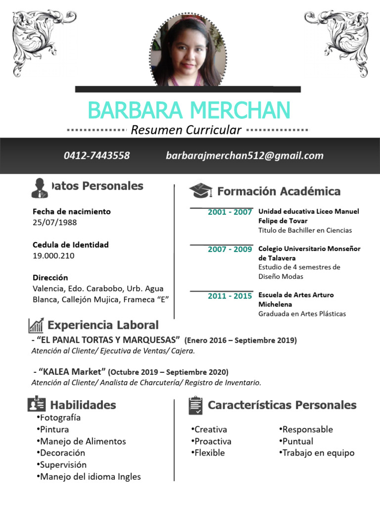 Curriculum Barbara Actualizado-2 | PDF