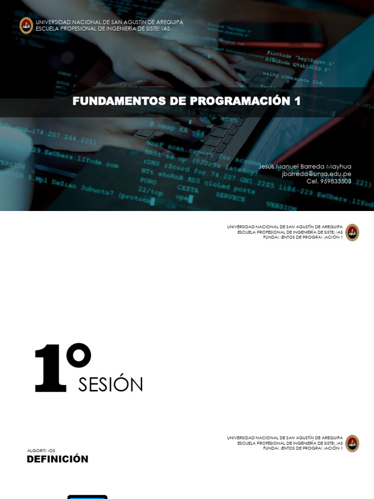 Fundamentos de Programación 1 | PDF