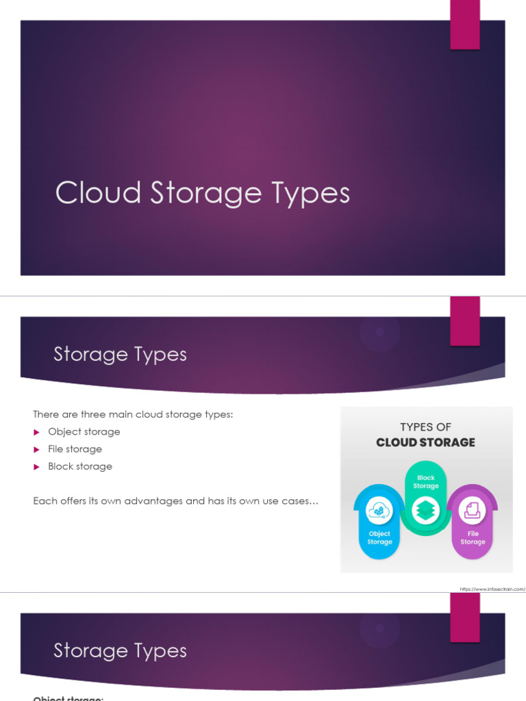 AWS Storage Types-Edited | PDF