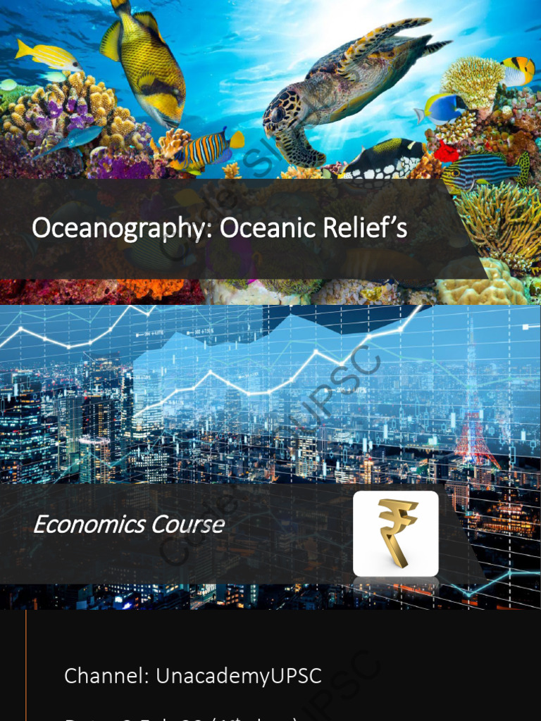 Oceanography - Oceanic Relief I | PDF