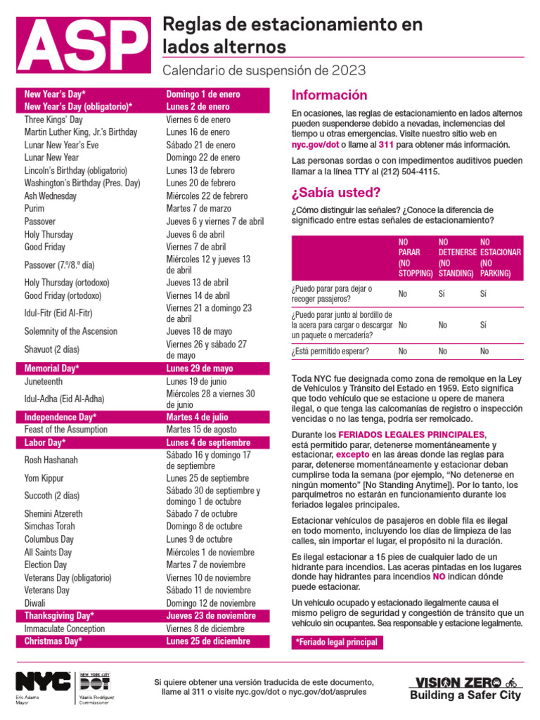 Asp Calendar 2023 Spa | PDF