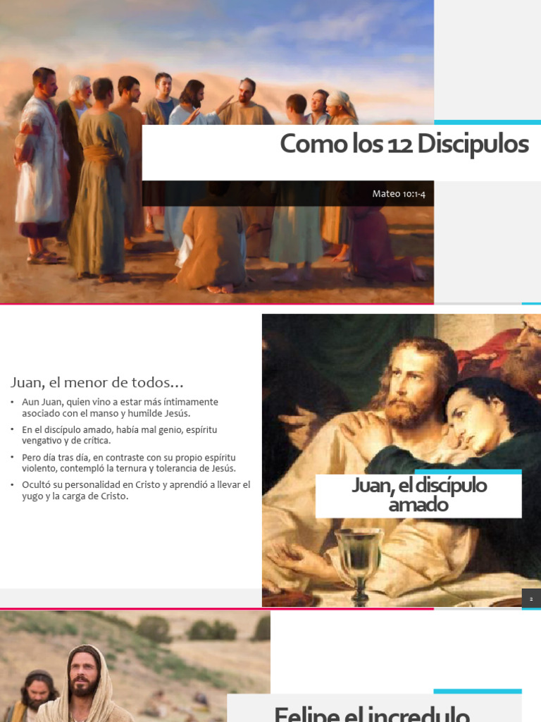 Como Los 12 Discipulos | PDF