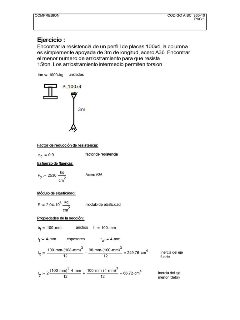 Ejercicio 4 Compresión | PDF