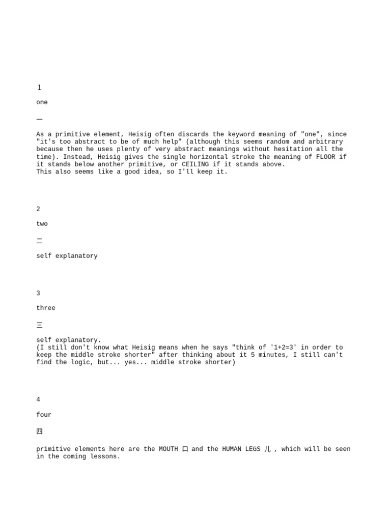 Mnemonic Stories Heisig Marylin | PDF