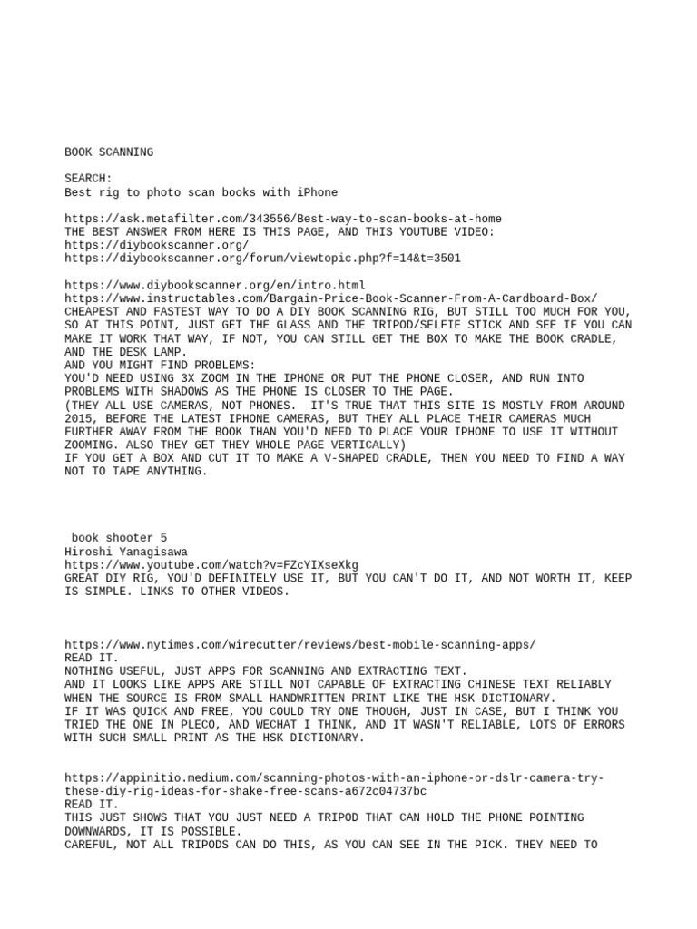 Book Scanning and Glass Search | PDF