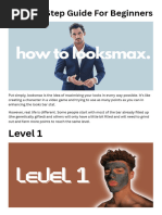 The Looksmaxxing Guide Free | PDF | Bone | Fat