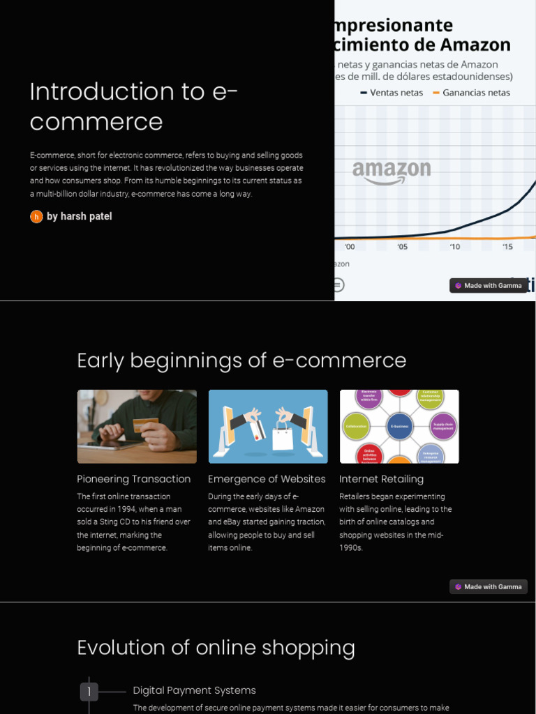 Introduction To e Commerce | PDF | E Commerce | Online Shopping