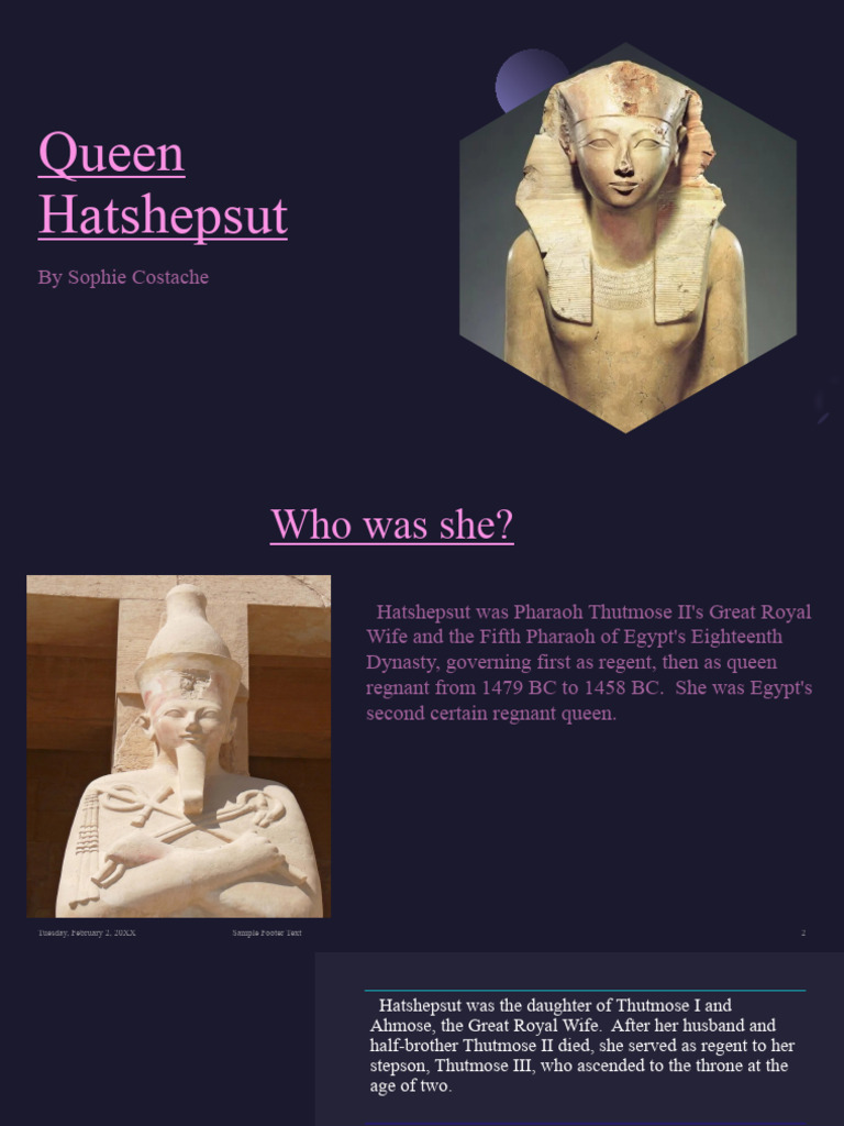 Hatshepsut History | PDF