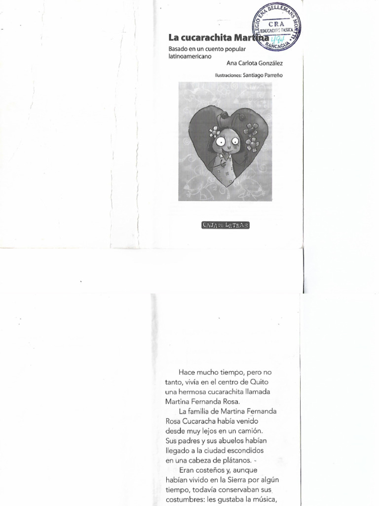 La Cucarachita Martina. | PDF