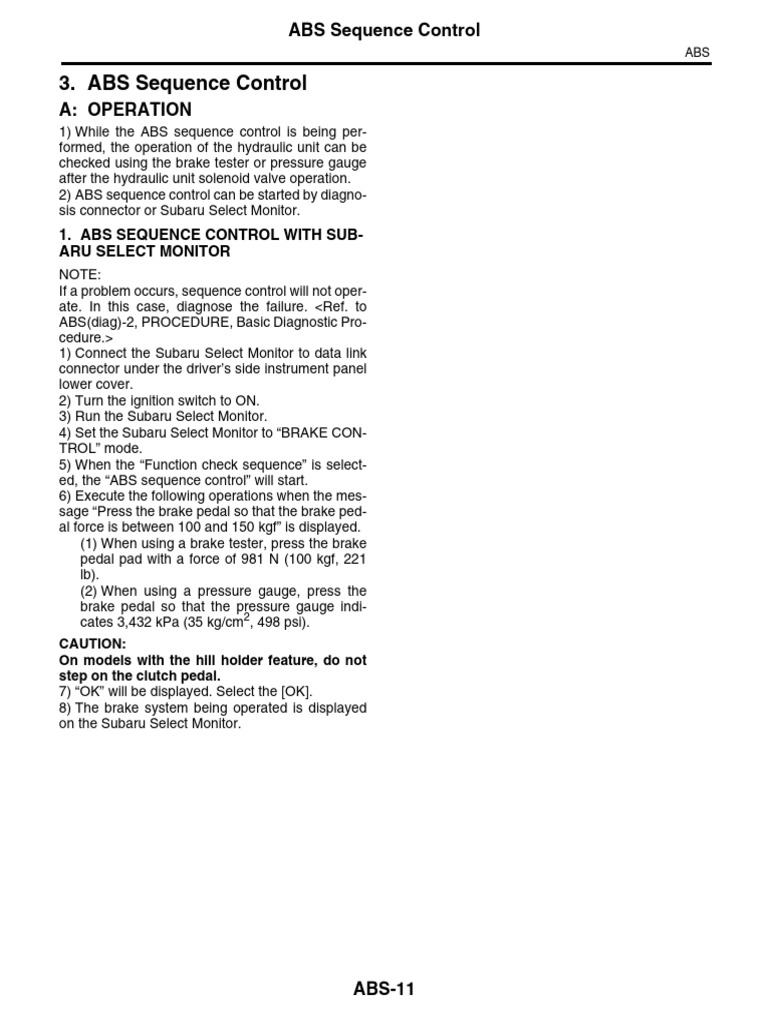 MSA5T0724A162266 abs sequence control | PDF