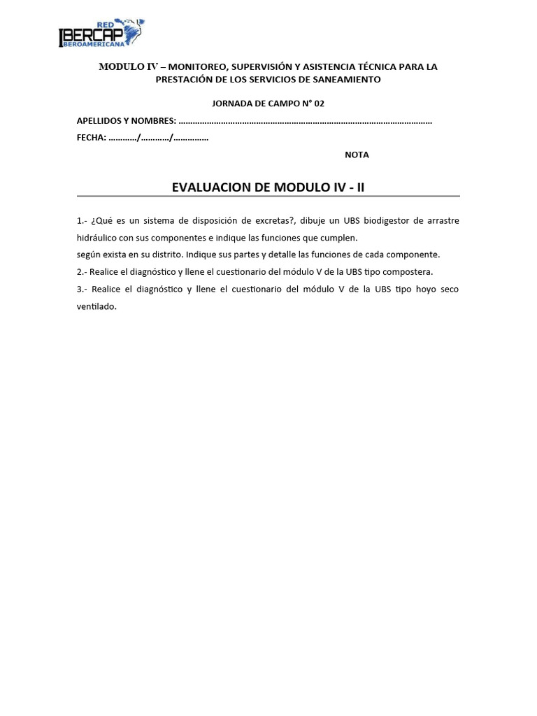 Atm Examen Modulo Iv | PDF