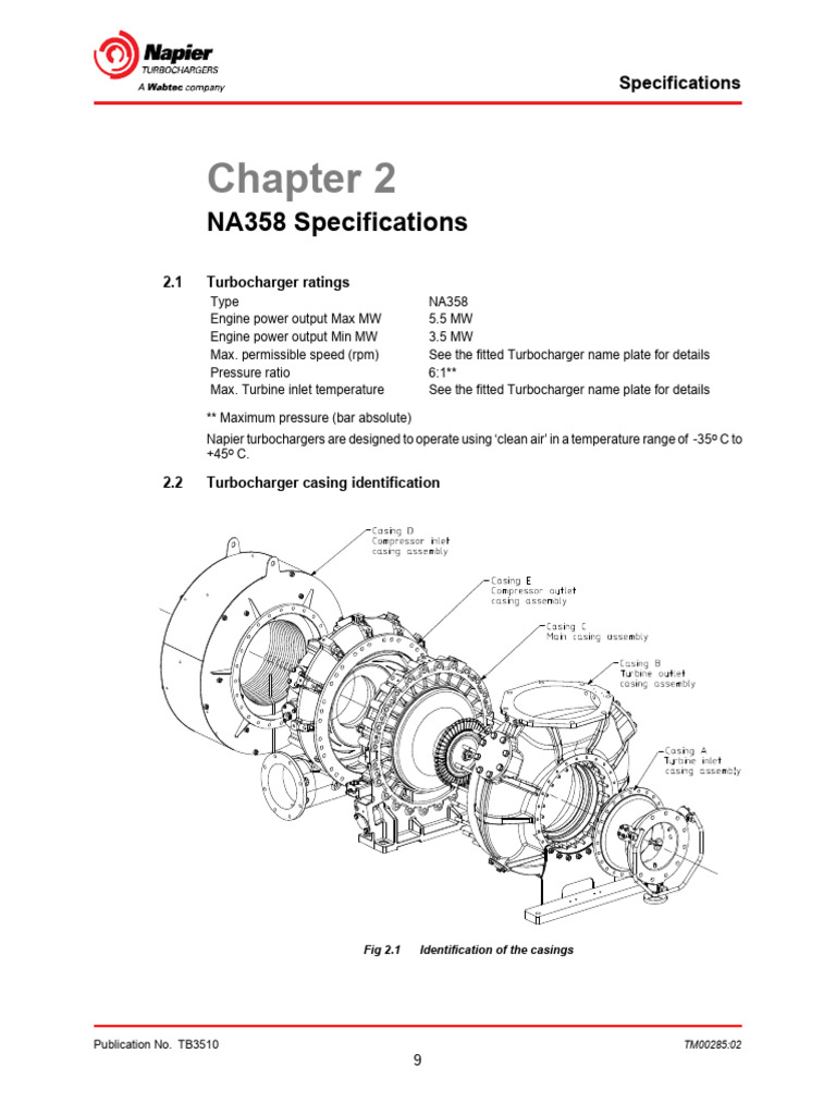 Capitulo 2 Napier 358 | PDF | Turbocharger | Turbine