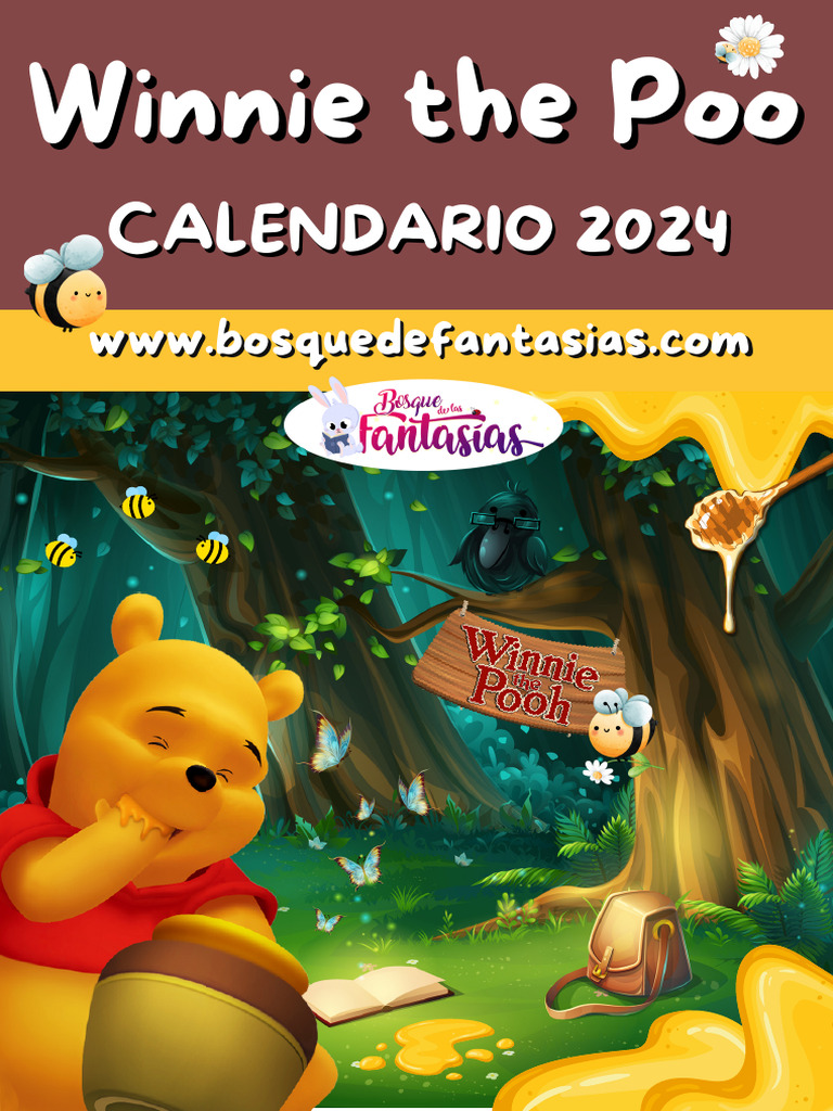 CALENDARIO WINNIE THE POO 2024 | PDF