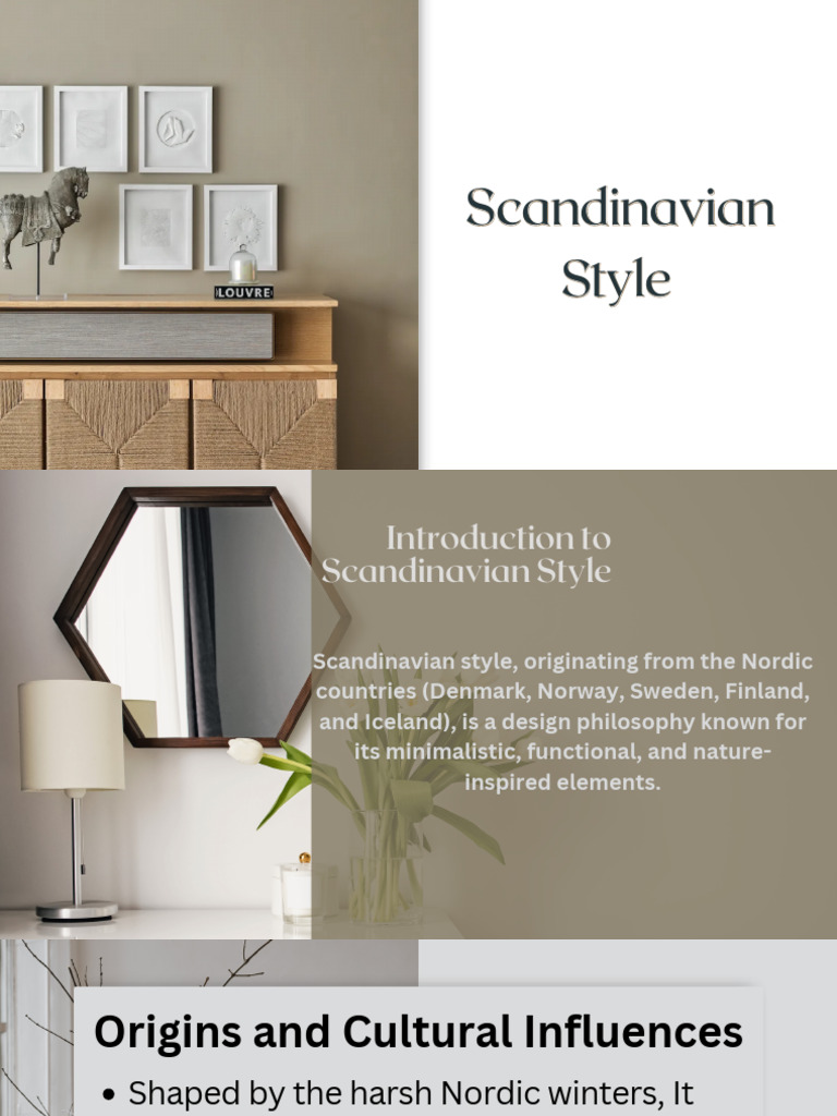 Introduction to Scandinavian Style Design | PDF