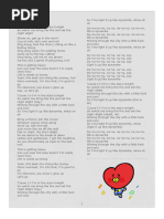 I.O.U. (English Translation) - NCT U Genius Lyrics | PDF | Song Structure