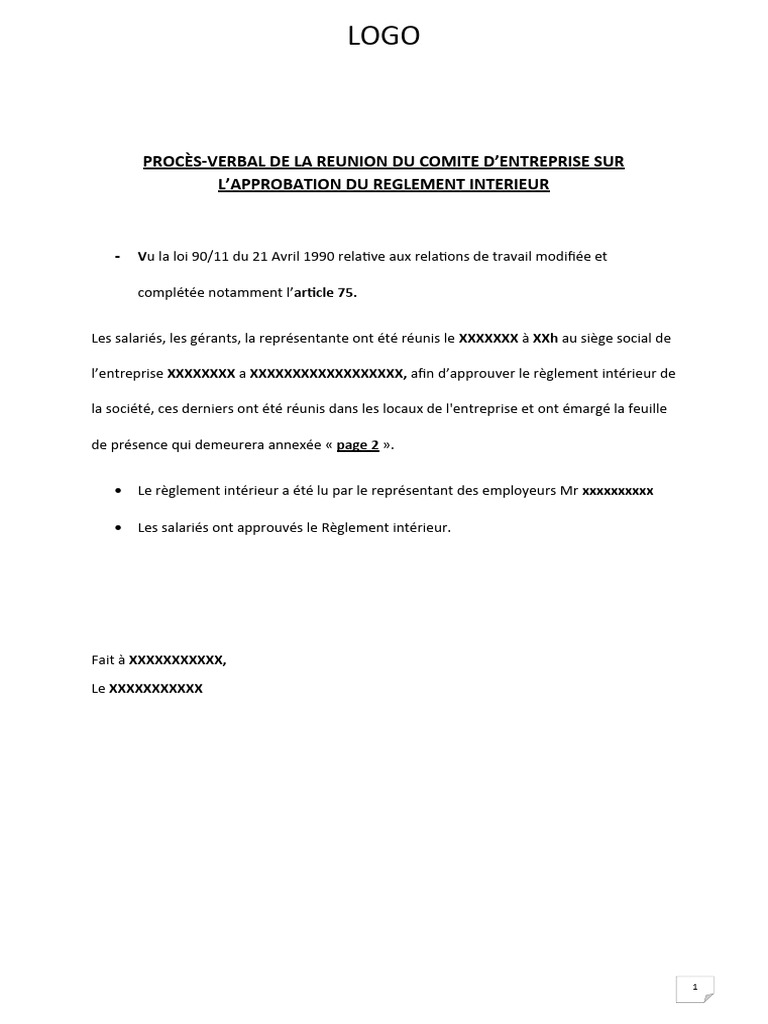 Validation Réglement Intérieur – XLYIJJ