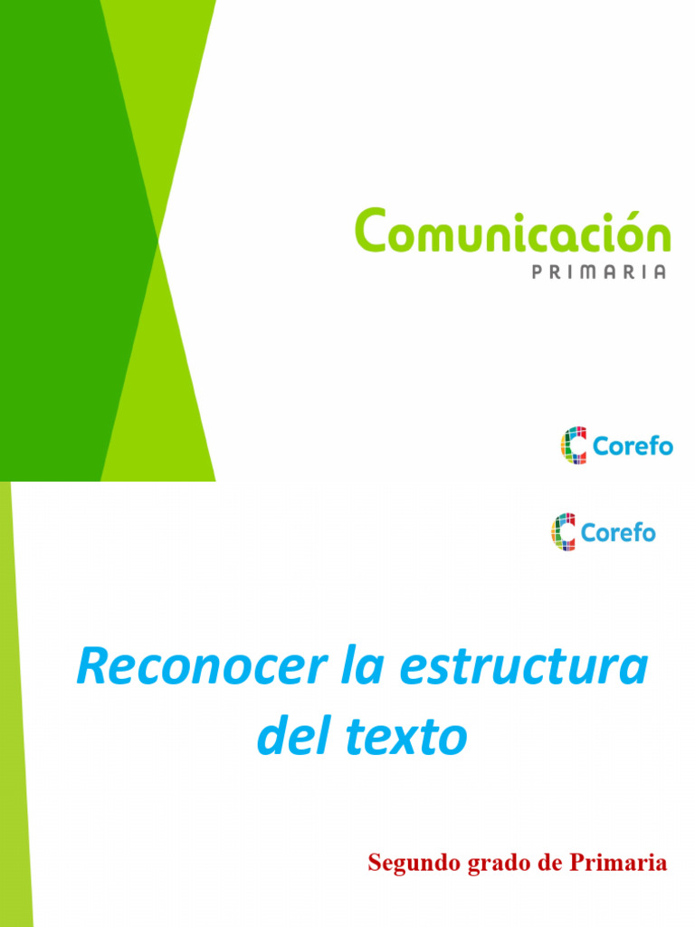 Estructura de Textos para Segundo Grado | PDF | Crecimiento personal y ...