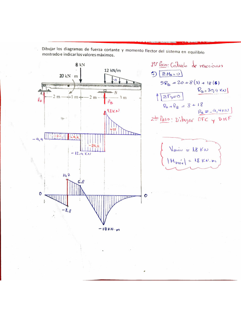 8 - Formula - Flexión - Ejercicios | PDF