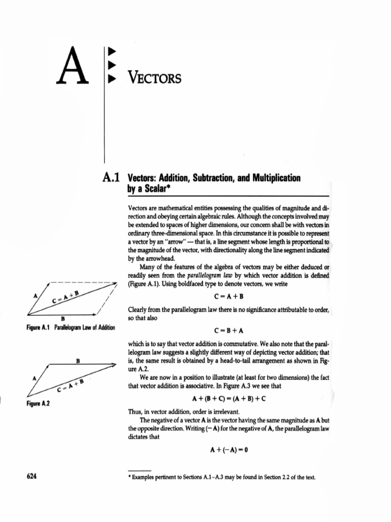 Vectors | PDF
