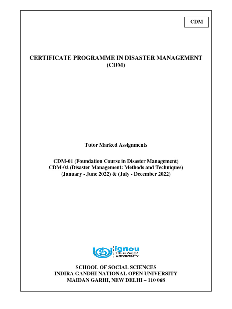 CDM - 2022 Eng | PDF | Business