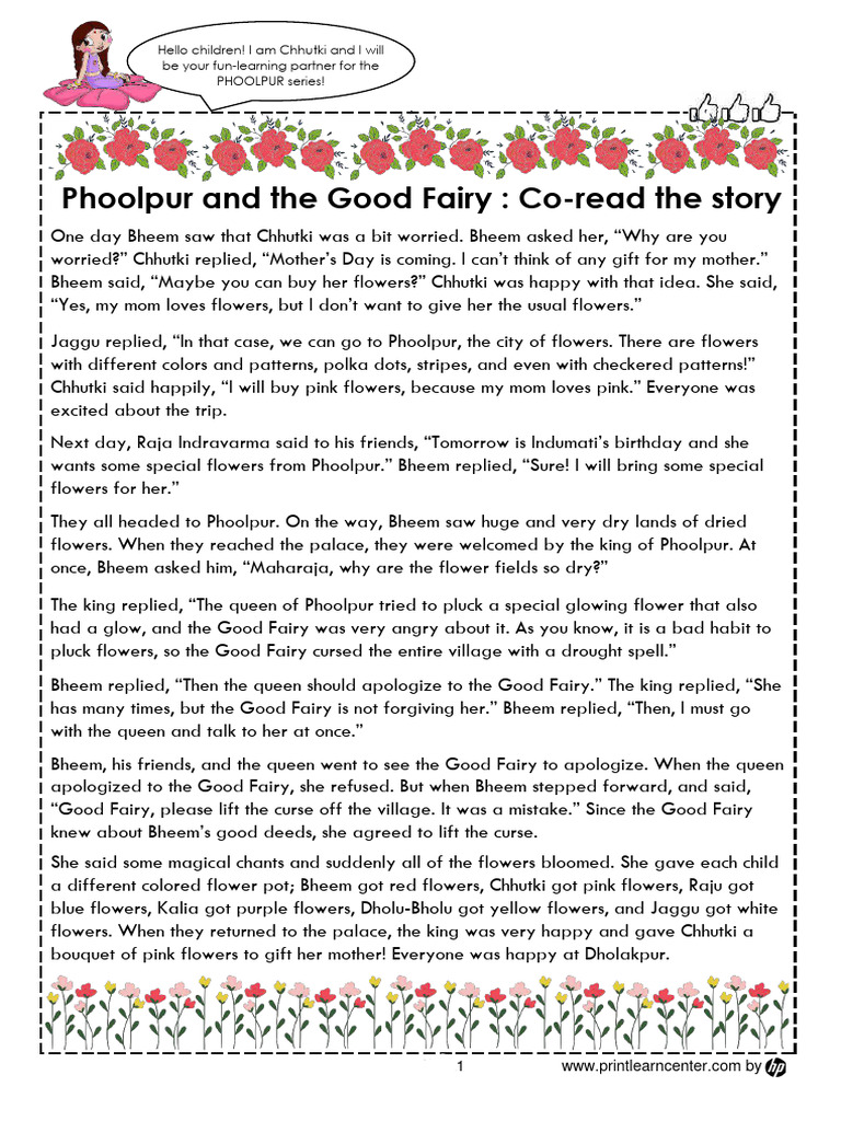 Stories Flowers | PDF