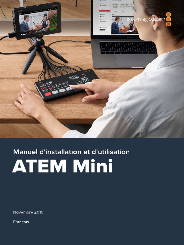 ATEM Mini Manuel FR | PDF