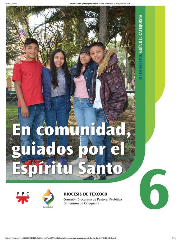 En comunidad, guiados por el Espíritu Santo. TEXCOCO Guía 6 _ Vebuka ...