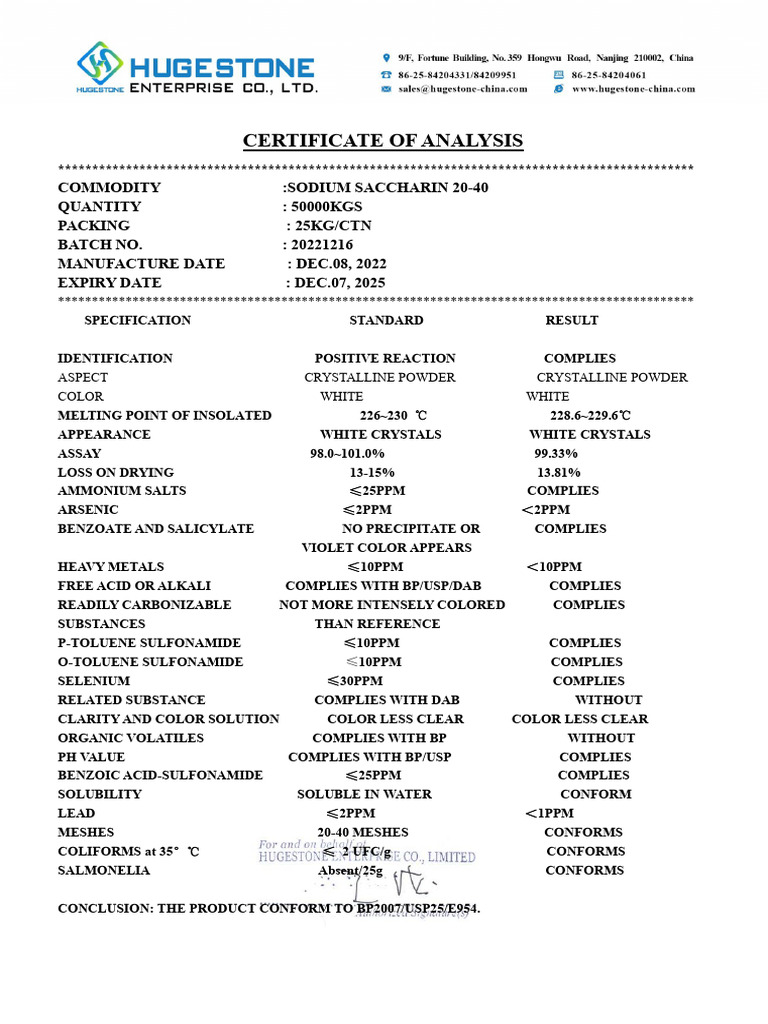 Coa Lote 20221216 | PDF