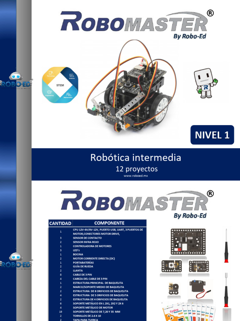 RoboMaster Step 1 Roboed | PDF