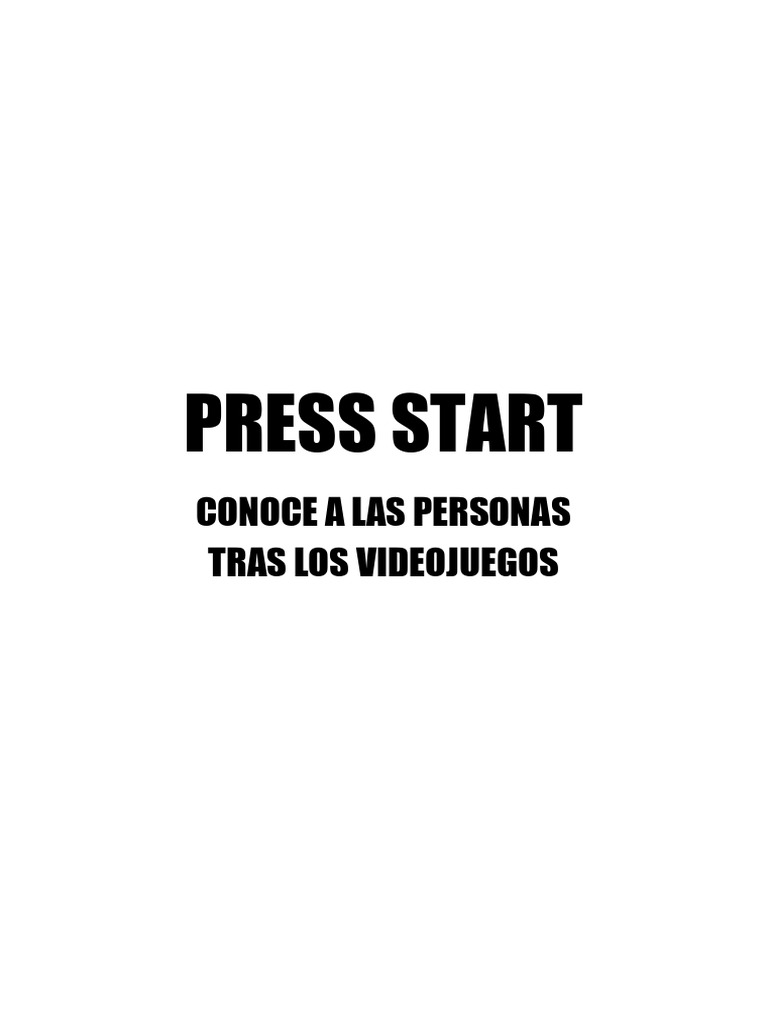 Libro Press Start | PDF