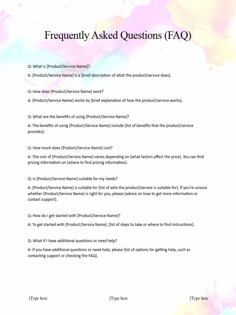 Frequently Asked Questions | PDF Frequently Asked Questions | PDF