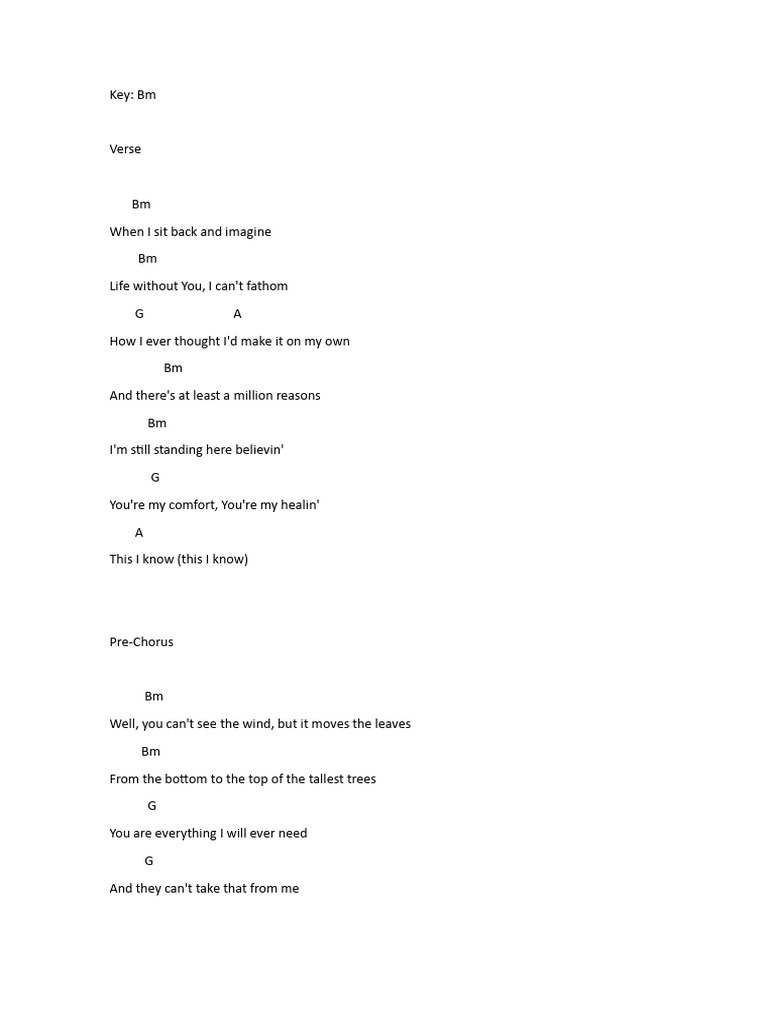 Feel It Chords | PDF | Song Structure | Popular Music