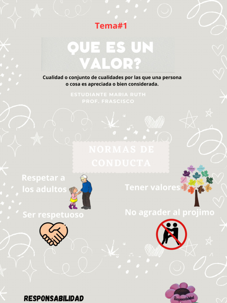 Que Es Un Valor | PDF