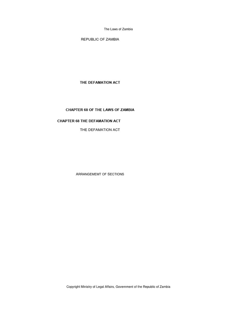 Defamation Act | PDF