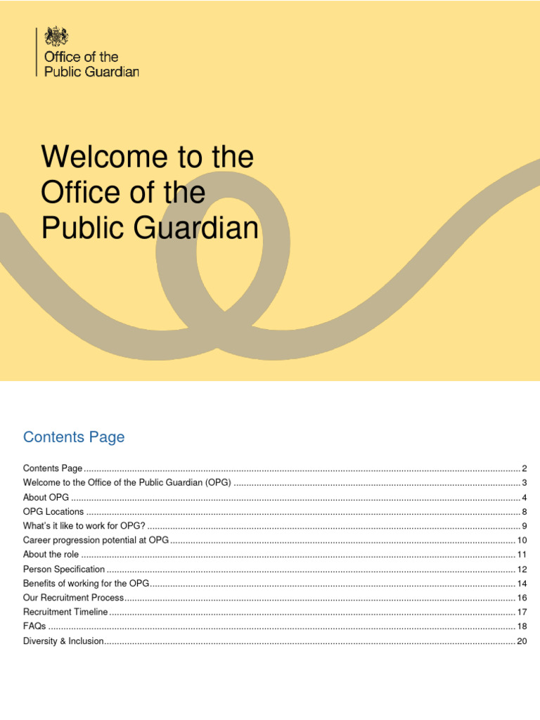 Candidate Info Pack - AO - Days | PDF