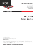 Palfinger Error Codes PDF Crane (Machine) R… | PDF | Scribd