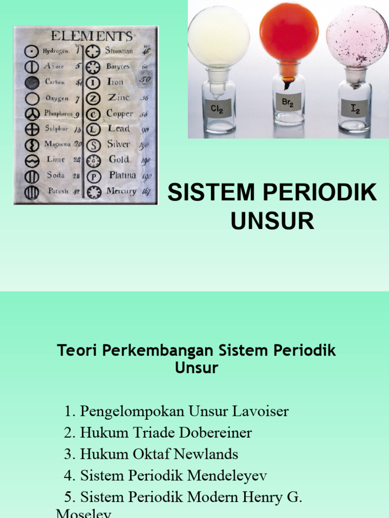 Sistem Periodik Unsur | PDF