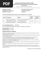 ACAP Vacancy Round Notification | PDF