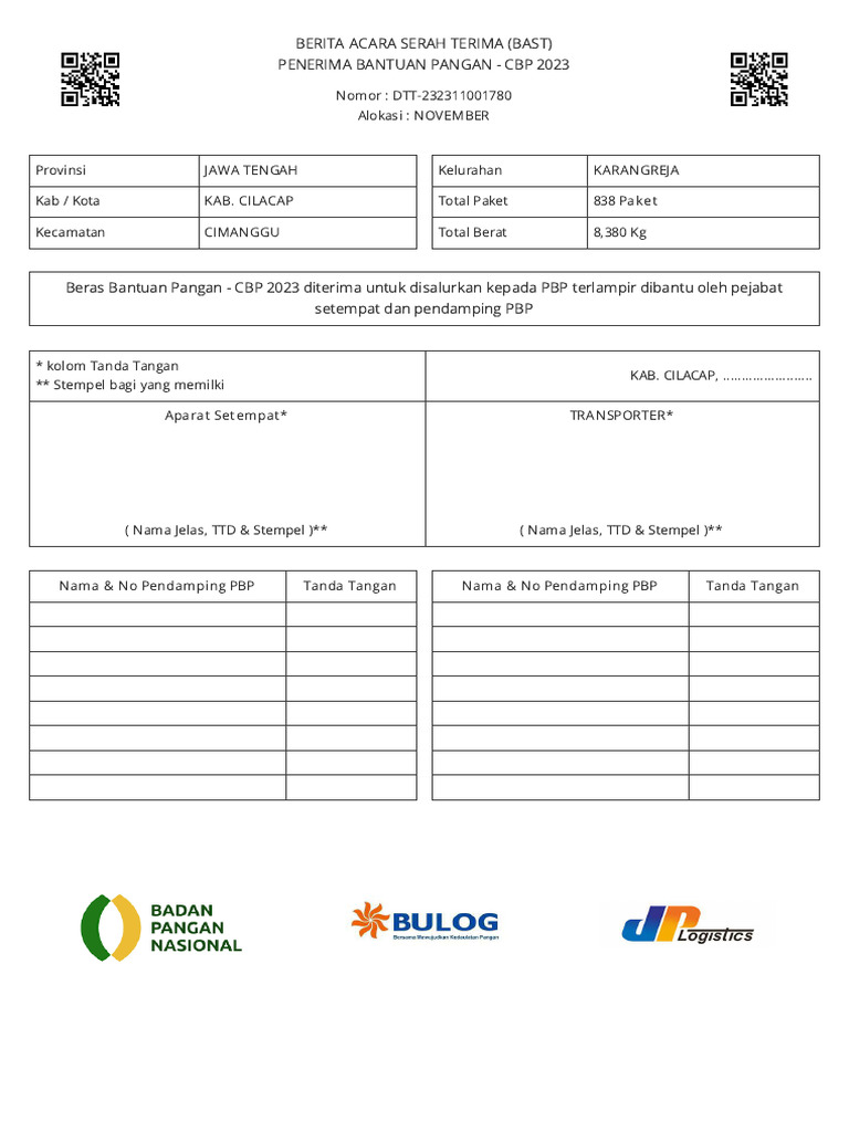 DTT - Karangreja | PDF