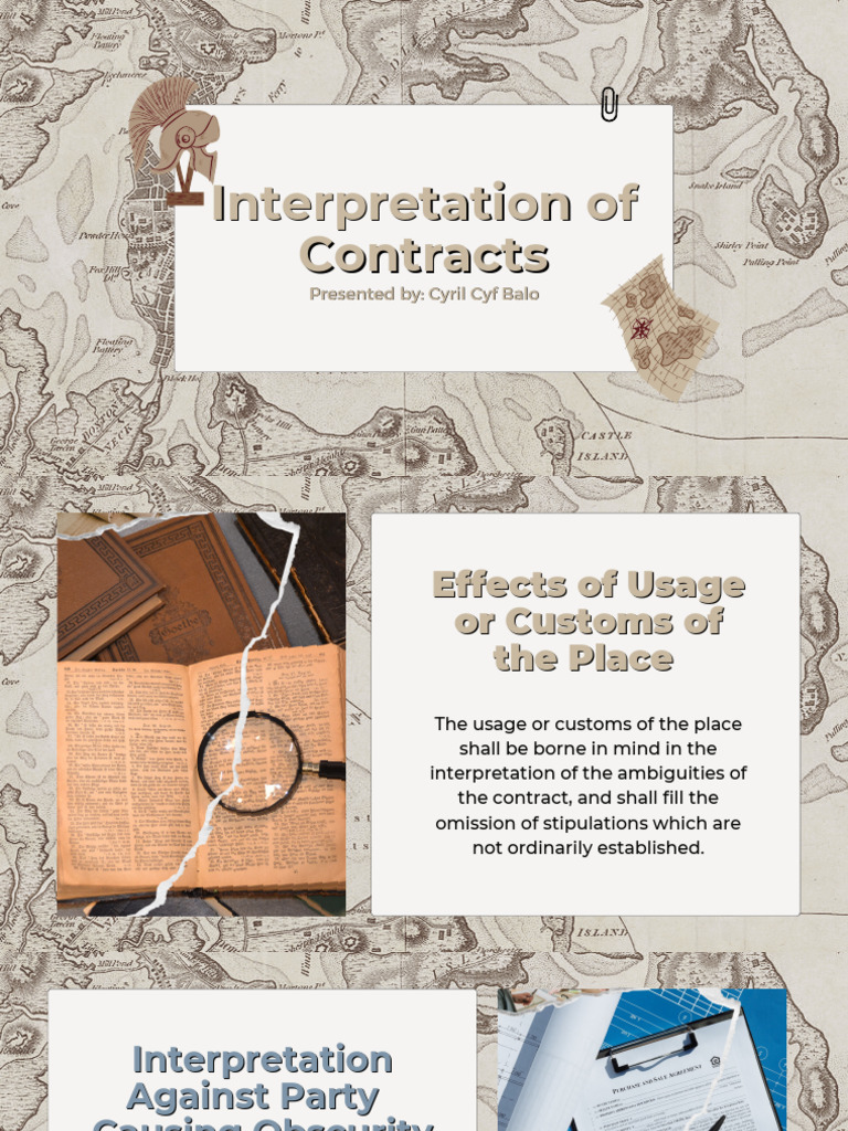 Interpretation of Contracts 2 | PDF | Law