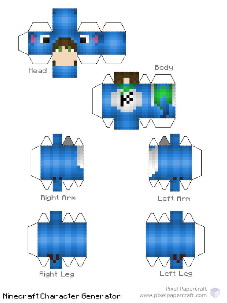 Minecraft Character Pdf