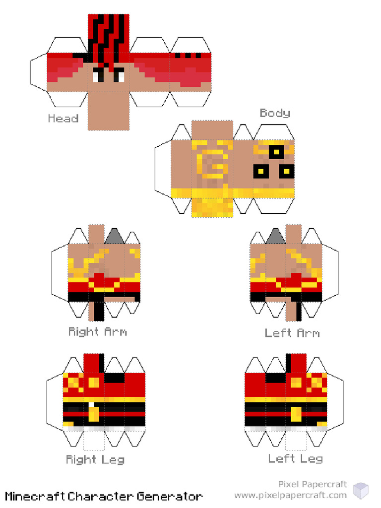 Minecraft Character | PDF
