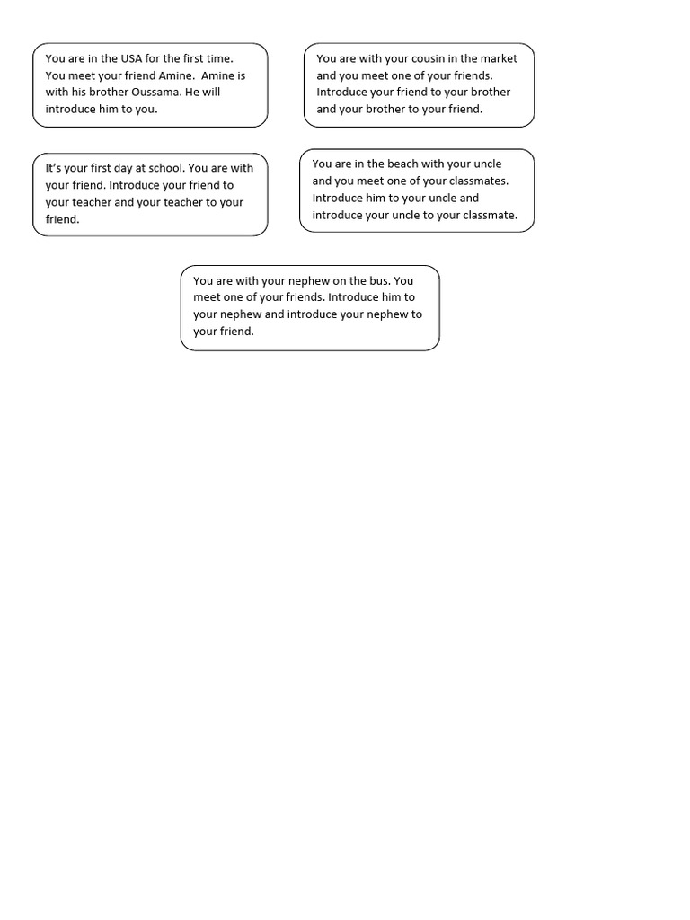 Social Introductions Guide | PDF