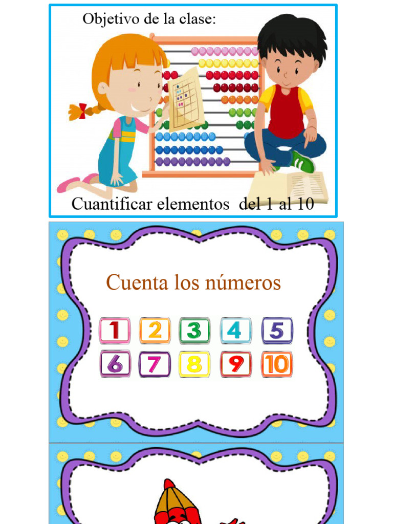 Números Del 1-10 | PDF